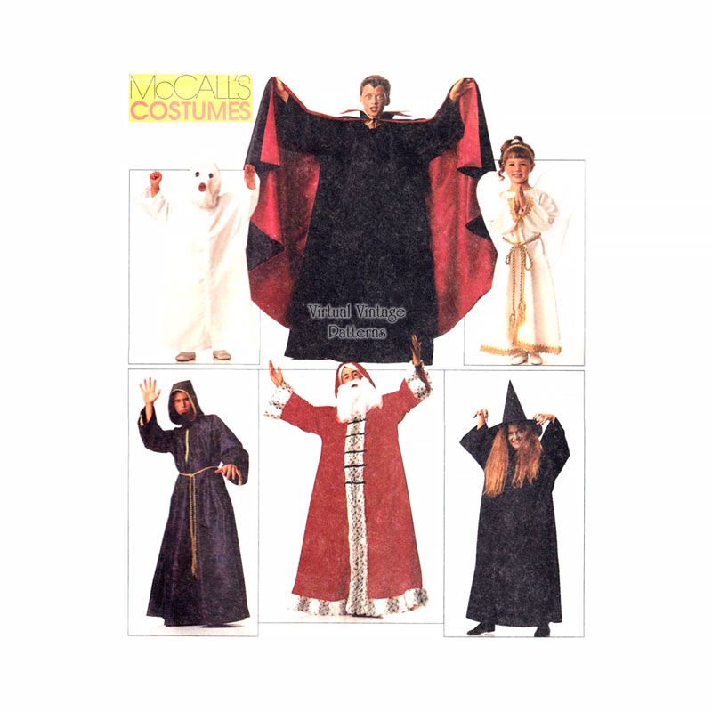 Easy Costume Pattern for Child, McCalls 7854, Uncut
