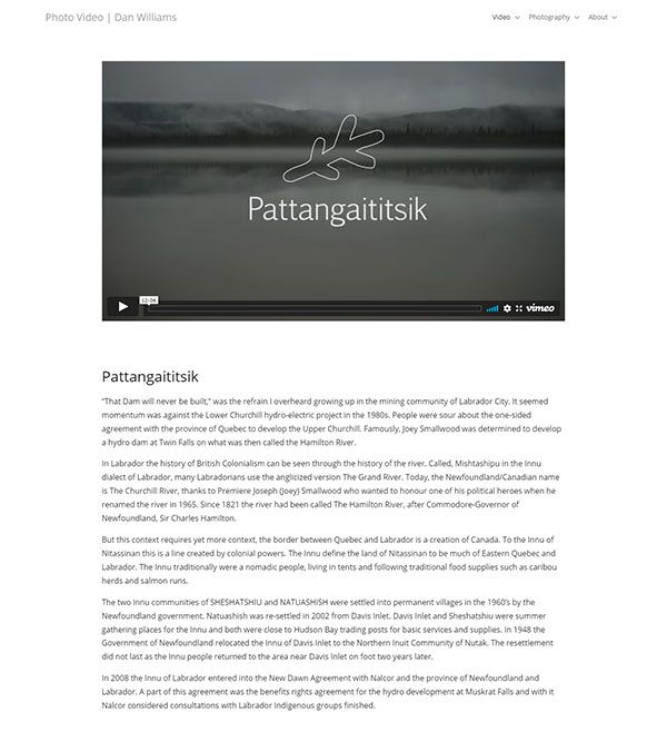 Best Videography Portfolio Website Examples - Pixpa