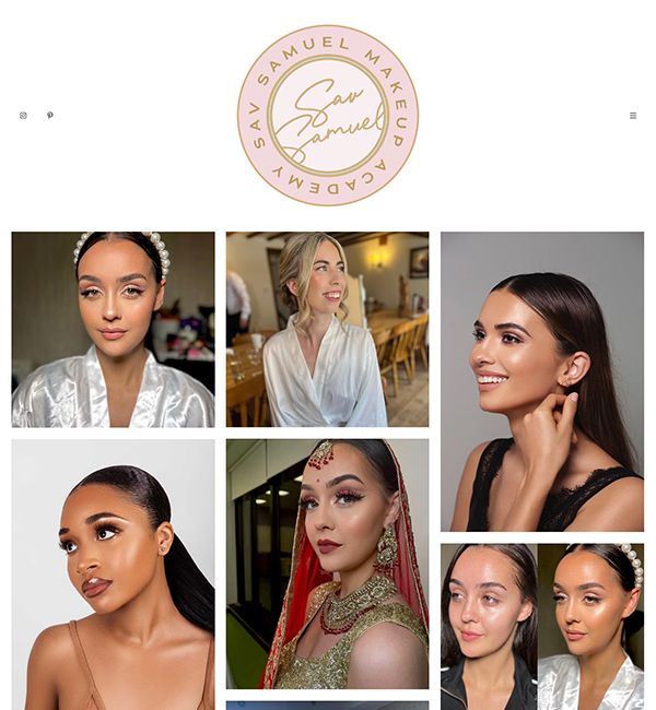 Best Makeup Artist Portfolio Website Examples - Pixpa